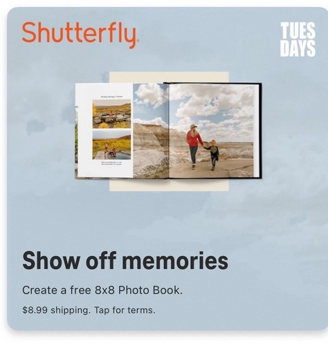 Shutterfly Photobook Photo Book 8x8 TL3M Exp 8/30/2025 | eBay
