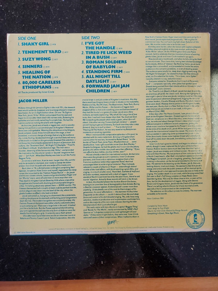 Inner Circle Jacob Miller & Inner Circle Reggae Greats Factory Sale | emergencydentistry.com