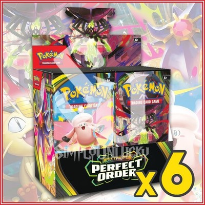 Pokemon TCG: Mega Evolution Perfect Order Booster Box Case ME 216 Packs ...