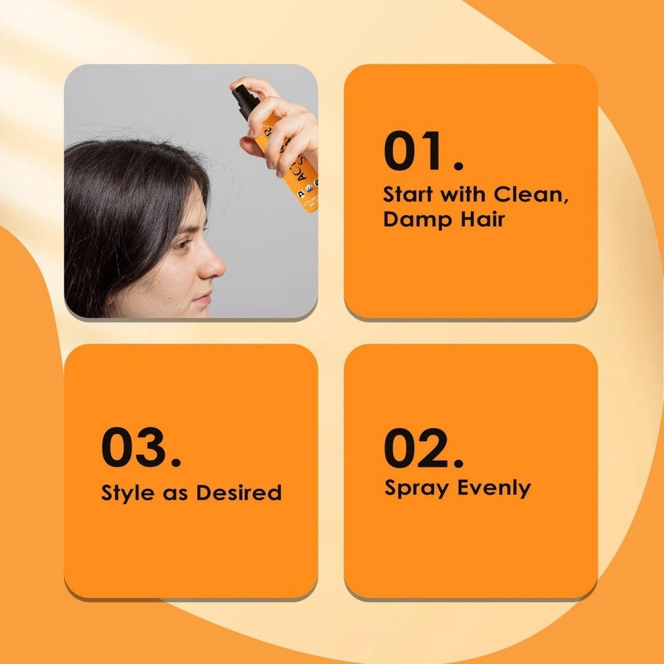 Wave Activator Spray for Natural Hair Wave Activator Spray with Coconut ...