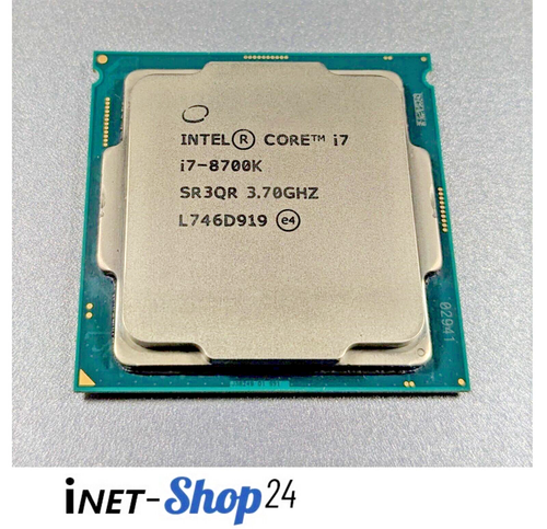 Intel Core i7-8700K CPU - 3,7GHz - Sockel 1151 - Coffee Lake-S SR3QR | eBay