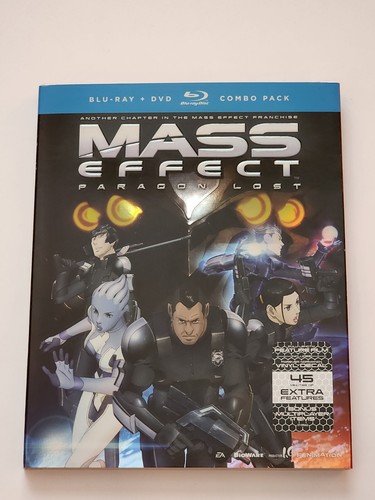 Mass Effect Paragon Lost Blu-ray DVD Combo Pack | eBay
