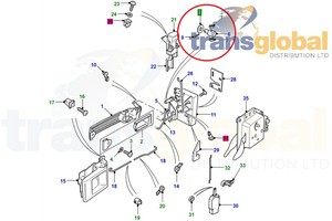 Front Door Lock Latch Repair Kit for Land Rover Defender - FQA000010 | eBay