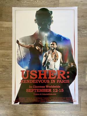 “Usher: Rendezvous in Paris” (2024) Official Concert Movie Poster [27 ...