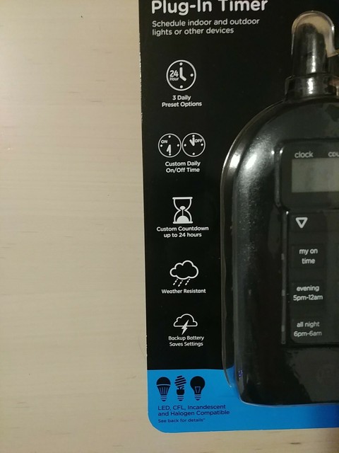 GE TouchSmart Plug in Outdoor Digital Timer 26898 for sale online | eBay