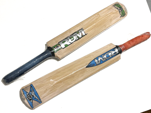 RDM R.D. Mahajan Willow Cricket Bat YOUTH Size 1 {4-5 Years Old} Lot of ...