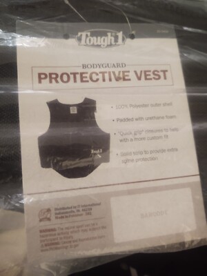 Tough 1 Safety Vest Adult Bodyguard Extra Protective Foam 23-3400 X ...