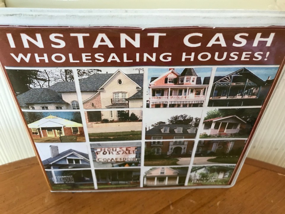INSTANT CASH WHOLESALING HOUSES REAL ESTATE COURSE BY SCOTT RISTER 5 CD ...