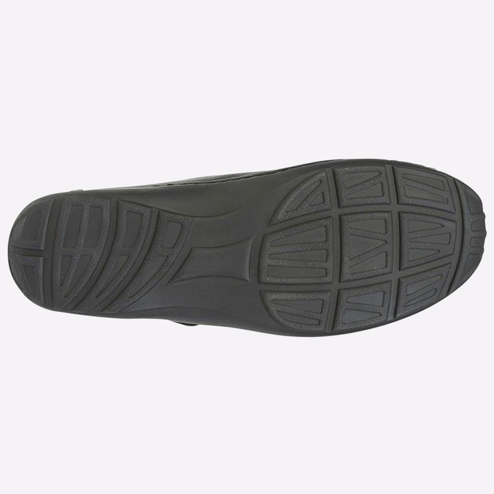 Mod Comfys Medina Womens Leather Extra Wide Fashion Dress Work Shoes ...