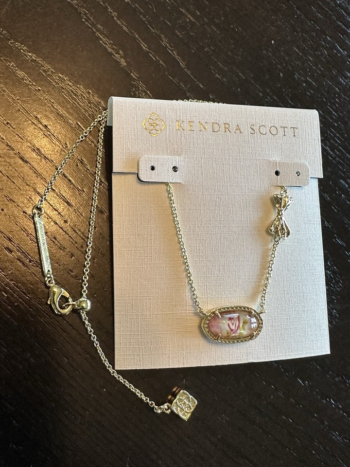 Love Shack Fancy X Kendra Scott Elisa Pink Marie Heirloom Blooming ...
