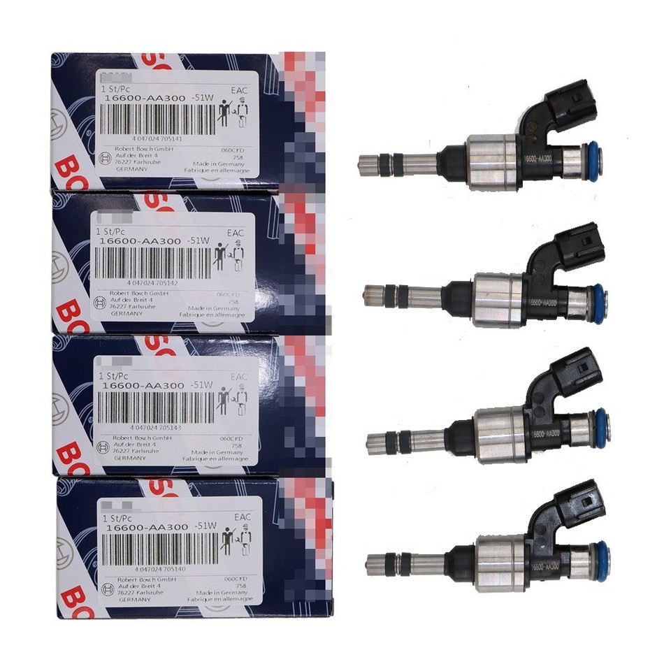 4PCS 16600AA300 Fuel Injectors for Subaru Forester 2014-18 WRX 2015-21 ...