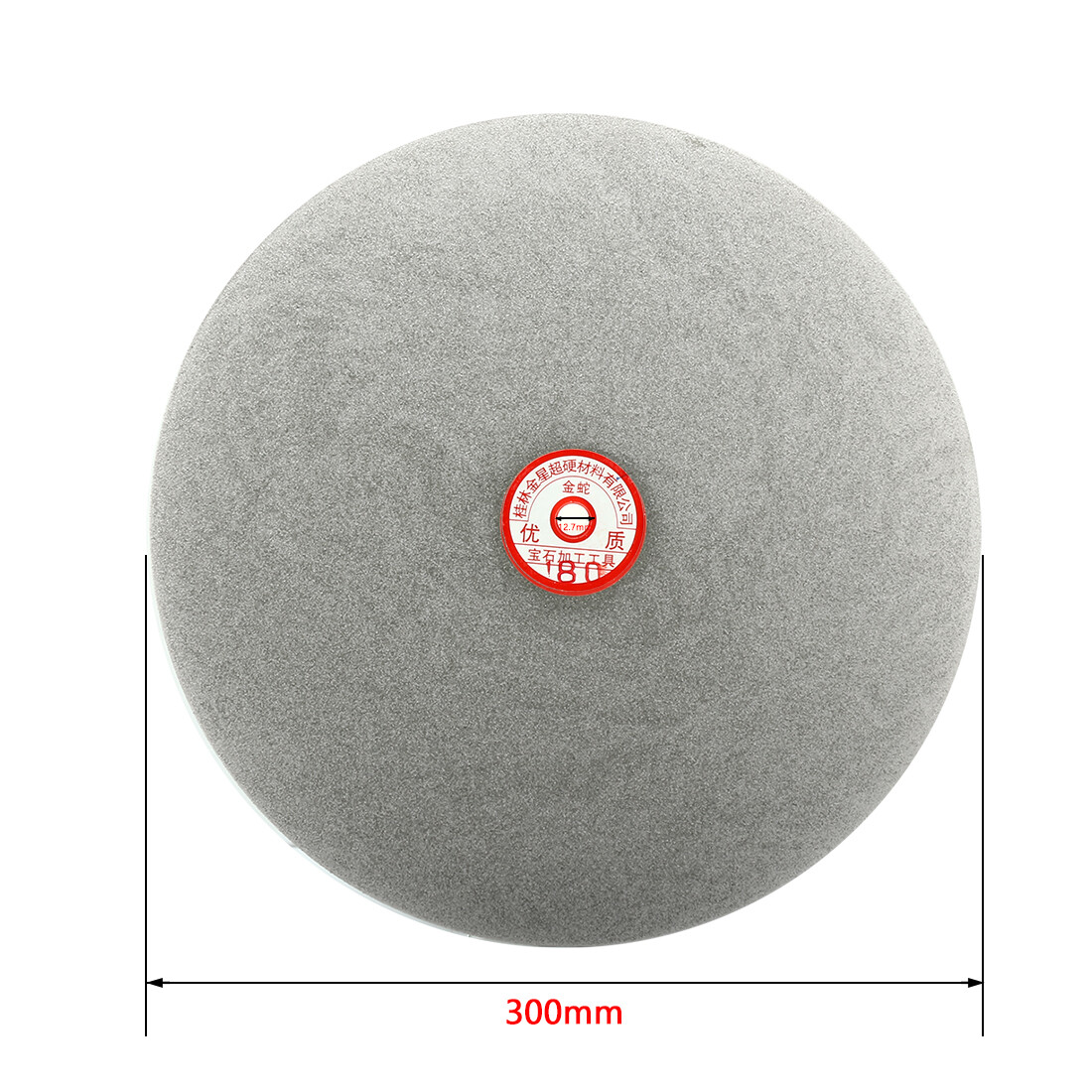 300mm 12-inch Grit 180 Diamond Coated Flat Lap Disk Wheel Grinding ...