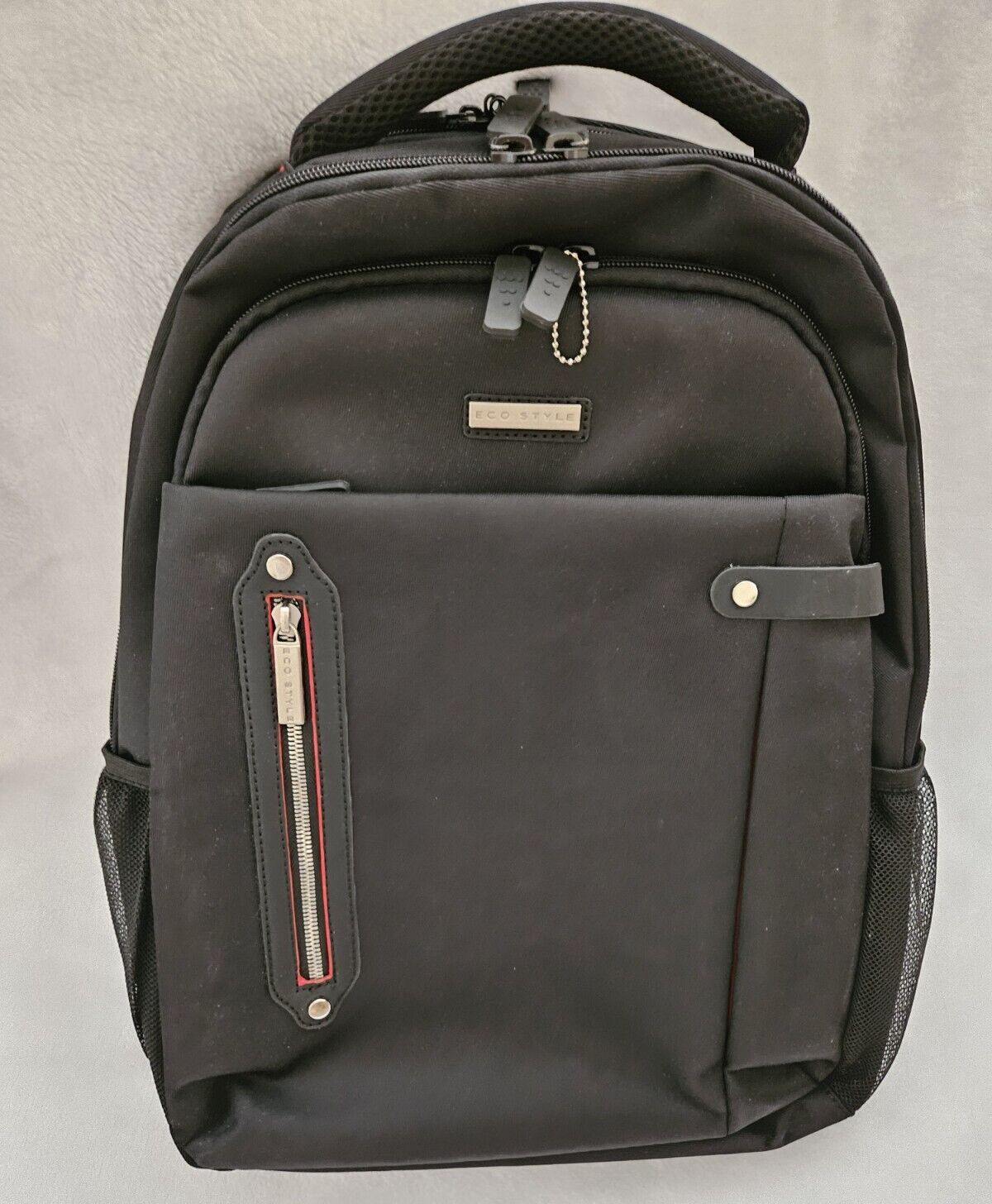 ECO STYLE TECH PRO Checkpoint Friendly 16.4" Laptop Backpack Black | eBay