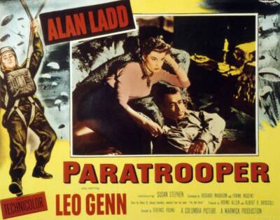 Paratrooper Susan Stephen Alan Ladd 1953 etc OLD MOVIE PHOTO | eBay