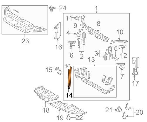 Genuine OEM Hood Latch Support for Toyota 5321507031 | eBay