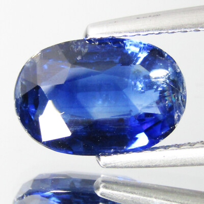3.35Cts Excellent Natural Nepal Blue Color Kyanite Oval Shape ...