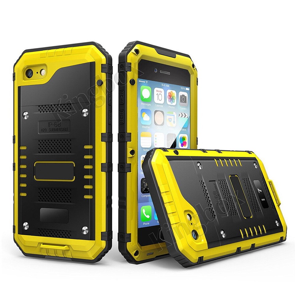 Waterproof Shockproof Aluminum Metal Case for iPhone XS XR 7 8 11 12 13 ...