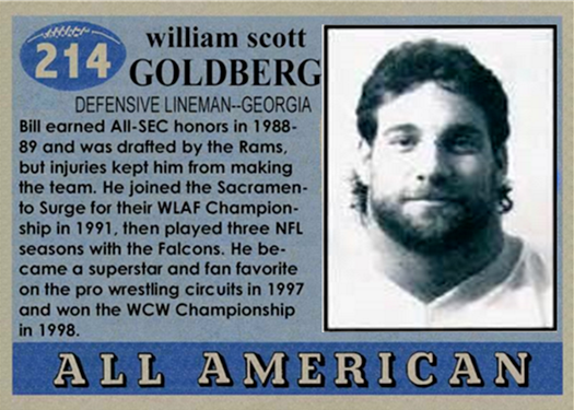 BILL GOLDBERG FALCONS### BUY 5 GET 1 FREE ##### or 30% OFF 12 OR MORE ...