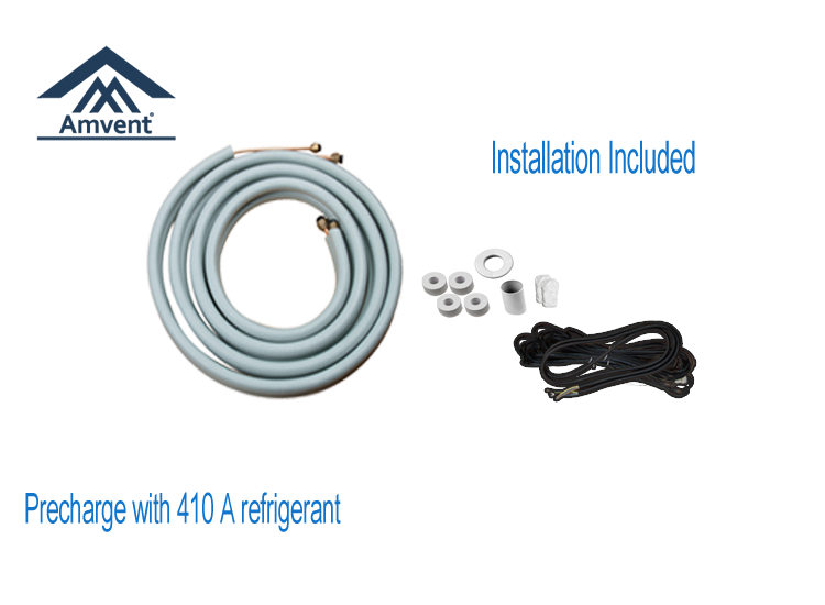 AmVent 12000 BTU AC= Heat Mini Split Ductless With Free Installation ...