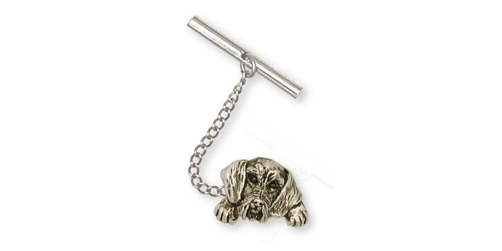Wire Hair Dachshund Tie Tack Jewelry Sterling Silver Handmade Dog Tie ...