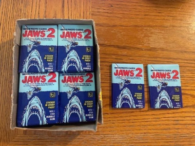 (2) 1978 Topps Jaws 2 Movie single Wax Packs | eBay