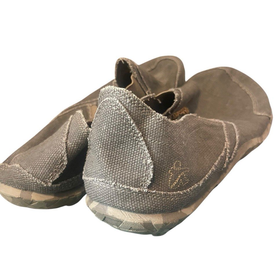 Cushe-M Slipper Men 10 US Slip on Shoe Distressed Surf Gray Canvas | eBay
