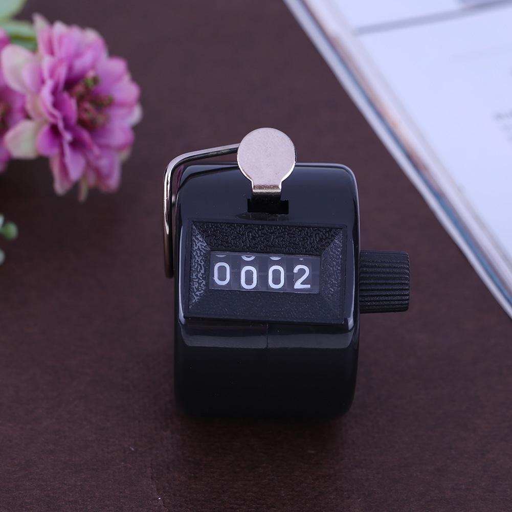5pcs Clicker Counter 4 Digit Number Plastic Shell Hand Held(Black) | eBay