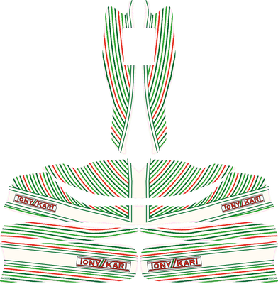 2019 TONYKART RACER 401R STYLE FULL KART STICKER KIT TO FIT M7 ...