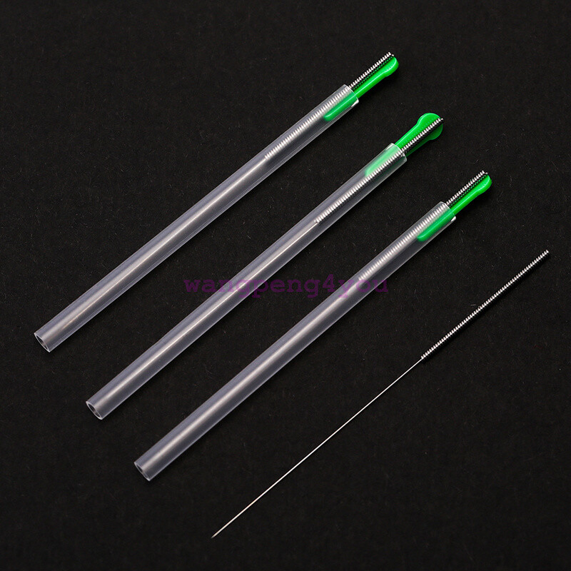 Single Use 100pcs/box Acupuncture TCM Needles Individua Pipe with One ...