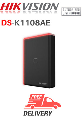 Lettore di schede Hikvision DS-K1108AE senza tastiera lettura scheda EN ...