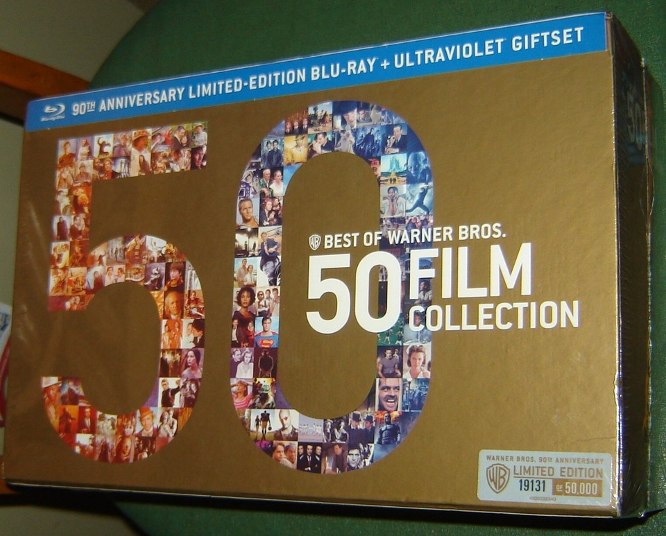 Best Of Warner Bros 50 Film Collection Limited Edition Blu Ray New