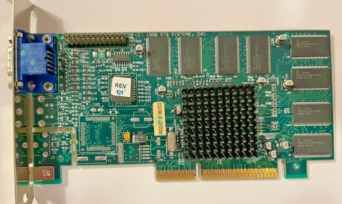 VINTAGE STB SYSTEMS RIVA TNT 16 MB AGP VIDEO 210-0348-00X 387577-001 ...