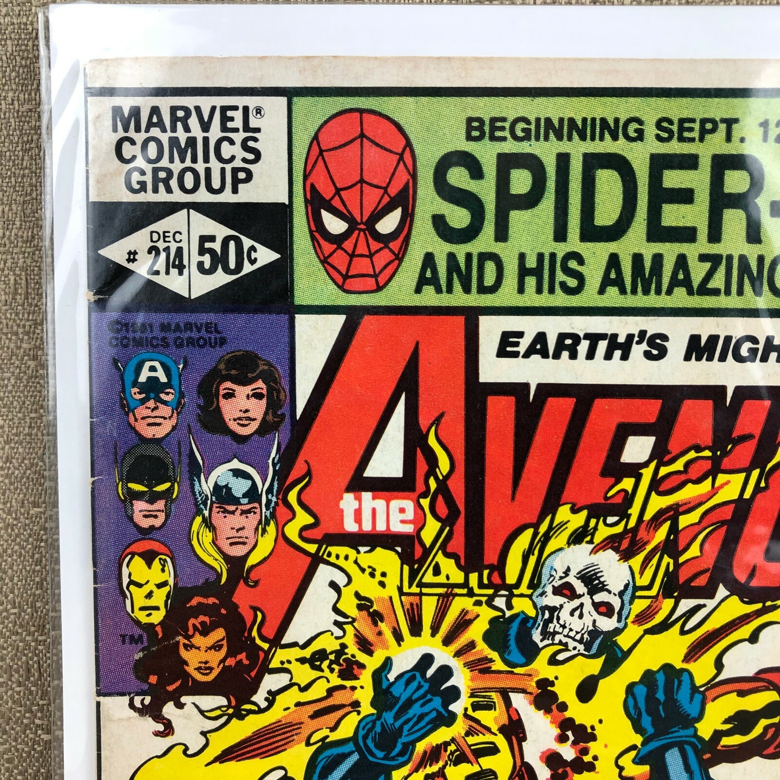 Avengers #214 Marvel Comics vs Ghost Rider, 1963 1st Series | eBay