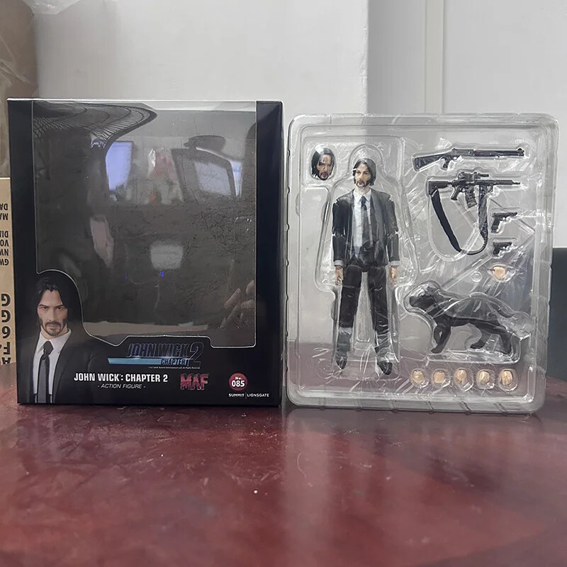 John Wick Figure Mafex 085 Collection Action Figure Model Toys Joint ...