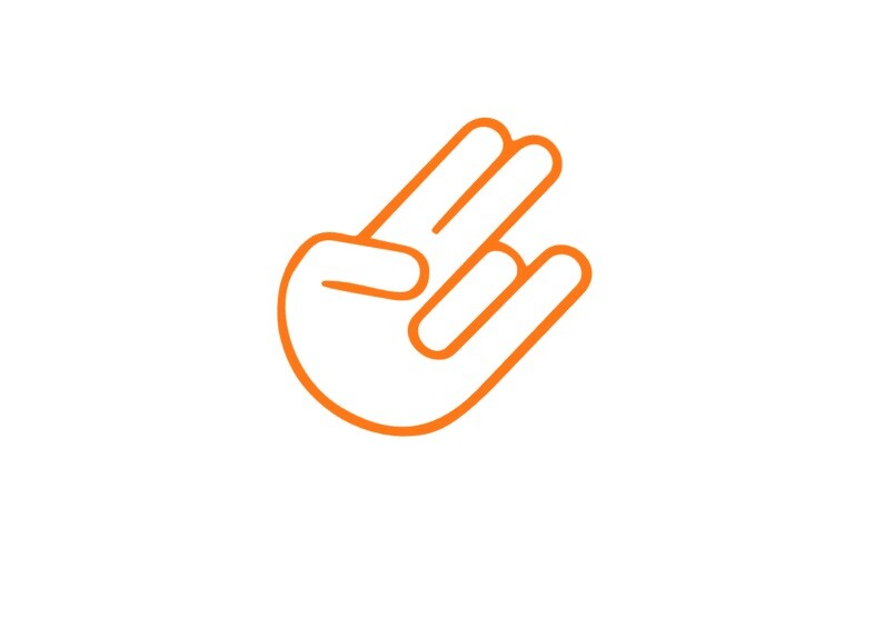 The Shocker Hand Symbol Gesture Logo Decal Car Vinyl Sticker JDM Window ...