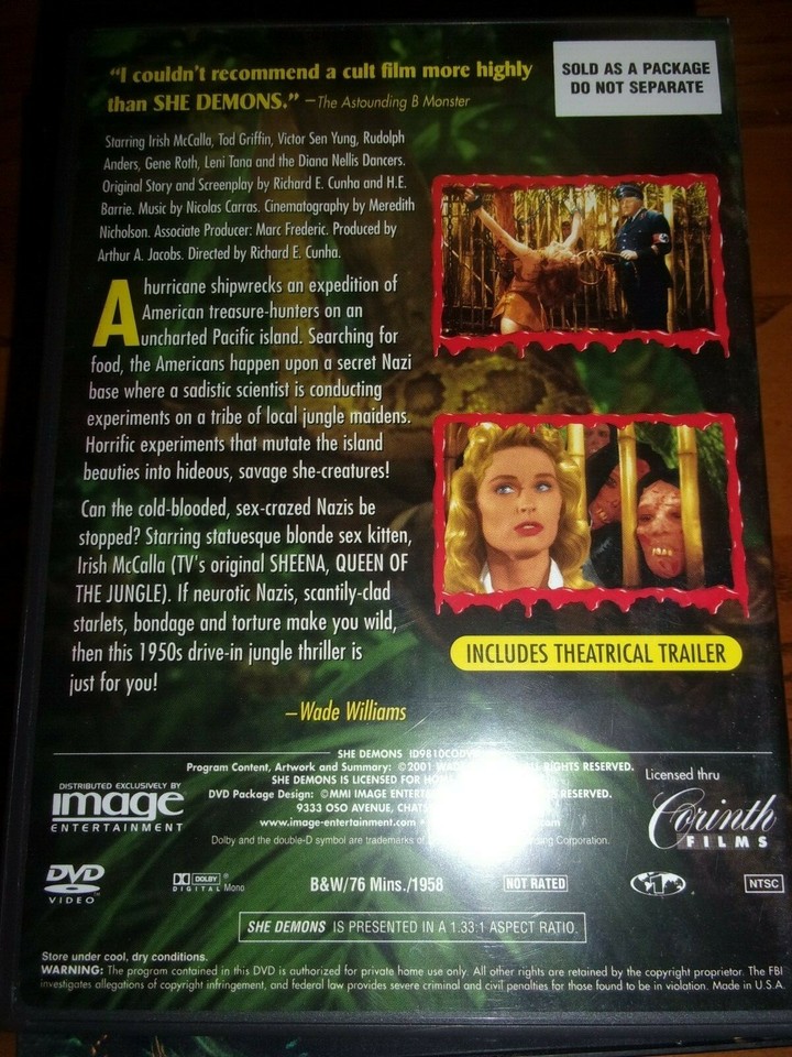 SHE DEMONS - DVD - WATCHED ONCE!! | eBay