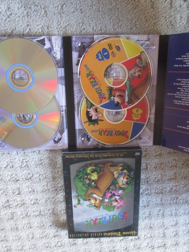 4 Yogi Bear Show + Movie Top Cat Wacky Races DVD Hanna Barbera Golden ...
