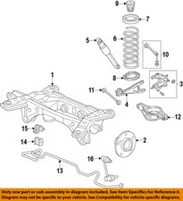 Honda OEM 12-14 Insight Rear-shock Absorber or Strut 52610TM8408 for ...