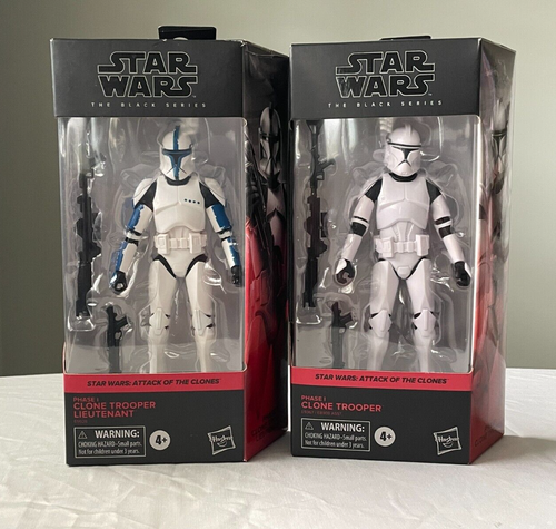 UNOPENED! Star Wars Black Series Phase 1 Clone 2-pack action figures ...