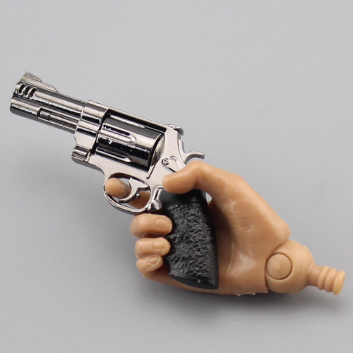 1/6 Army Revolver Metal Gun Model for 12" Soldier Action Figure War ...