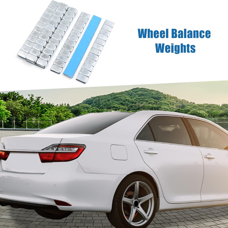 50/100pcs Self Adhesive Alloy Wheel Balance Weights Stick 60g for Car ...