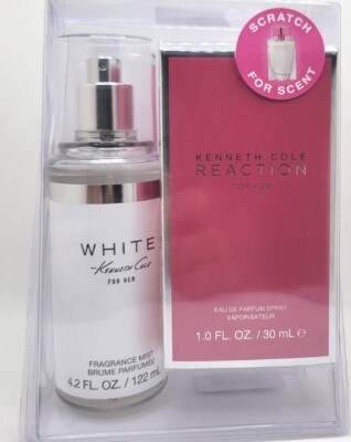 Kenneth Cole Reaction and White for Her Body Mist Gift Set | eBay
