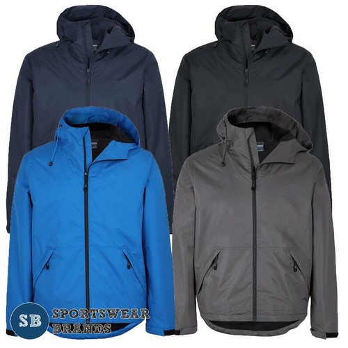 Mens Podium Tech Jacket Water Proof Lined Hood Outdoor Winter Work ...