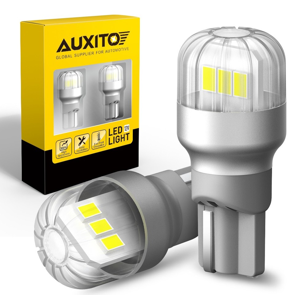 2Pcs LED Backup Reverse Light Bulbs 921 912 T15 Super Bright White ...