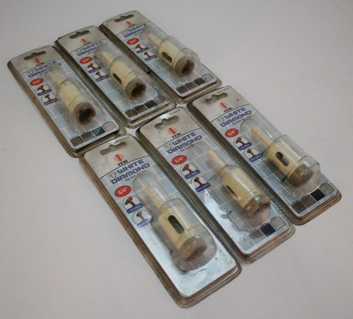 (Lot of 6) ITM Tools Hex-24 3/4" White Diamond Tile Bit | eBay