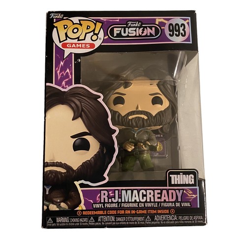 R.J Macready Funko Pop Fusion 993 Thing New Never Opened | eBay