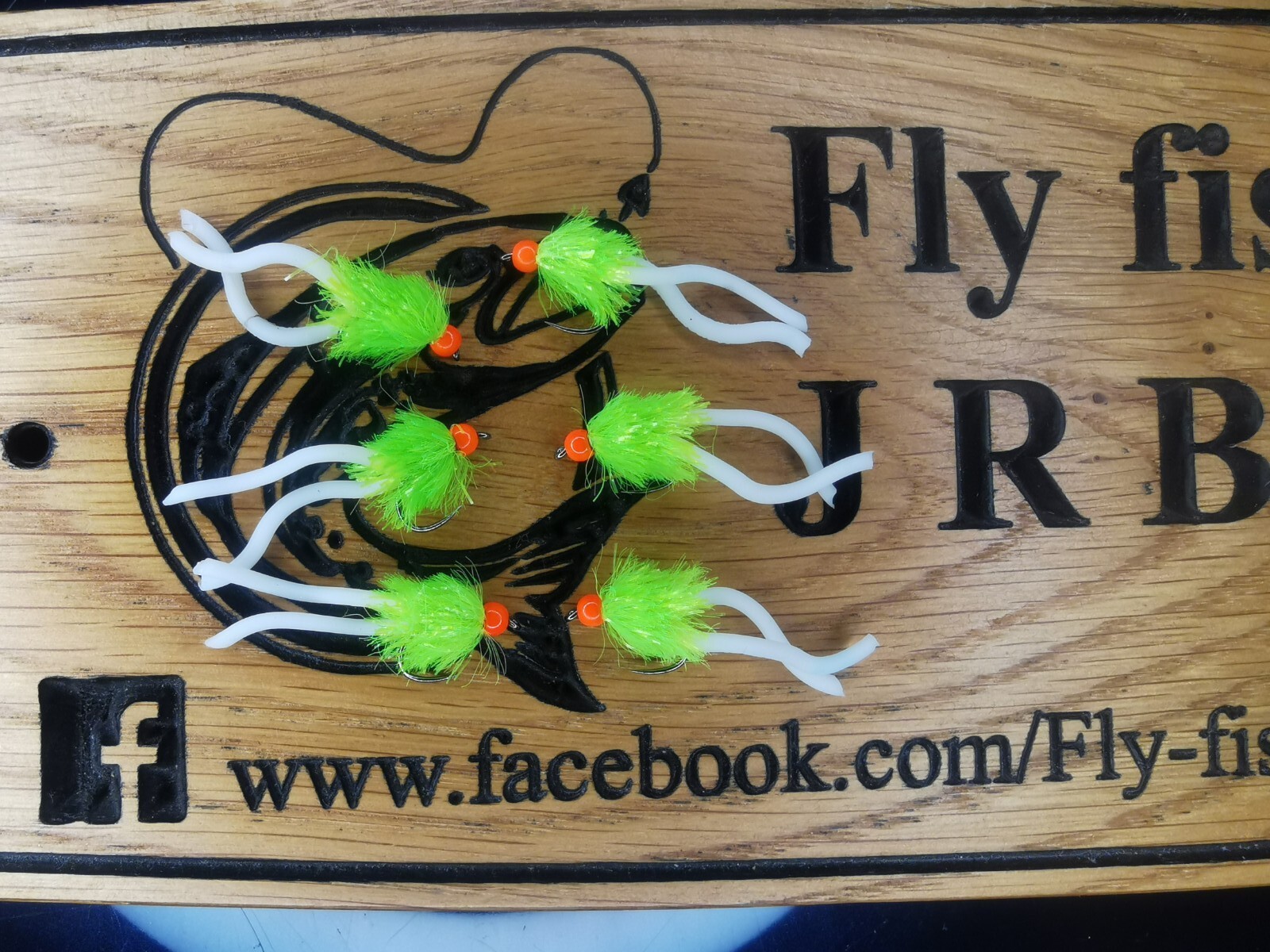 6 x Cats Whisker Squirmy Worm Blob Size 10 Barbless Hot Head Trout ...