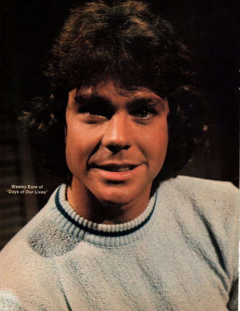 Wesley Eure Days of Our Lives pinup Kelly Wood As the World Turns ...