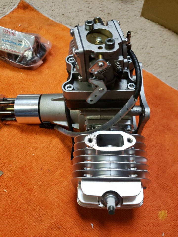 DLE Motor - DLE 111 Flat Twin Gas Engine DLE-111 RC - Nice! | eBay