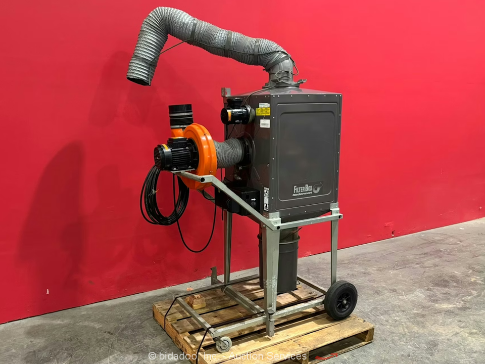 Nederman Filter Box Dust Collector Fume Extractor Portable Cart 3PH ...